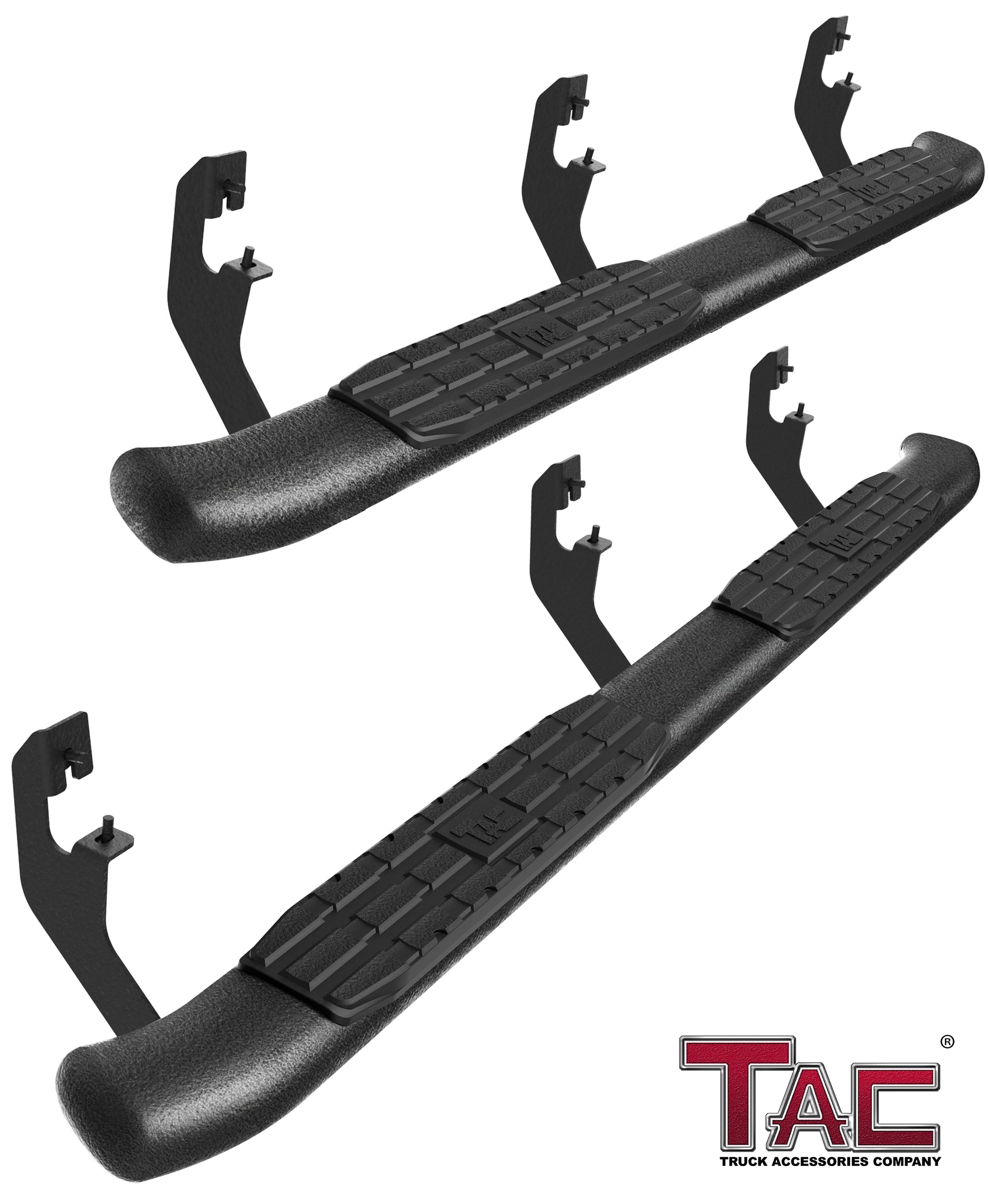4.25" Tubular Side Steps | TACUSA