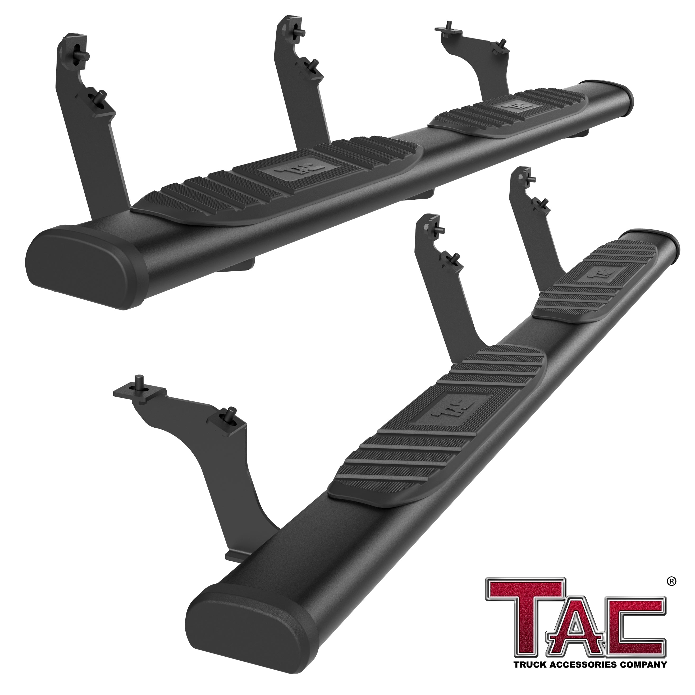 TAC Arrow Side Steps Running Boards Compatible with 2019-2023 Ford Ran ...