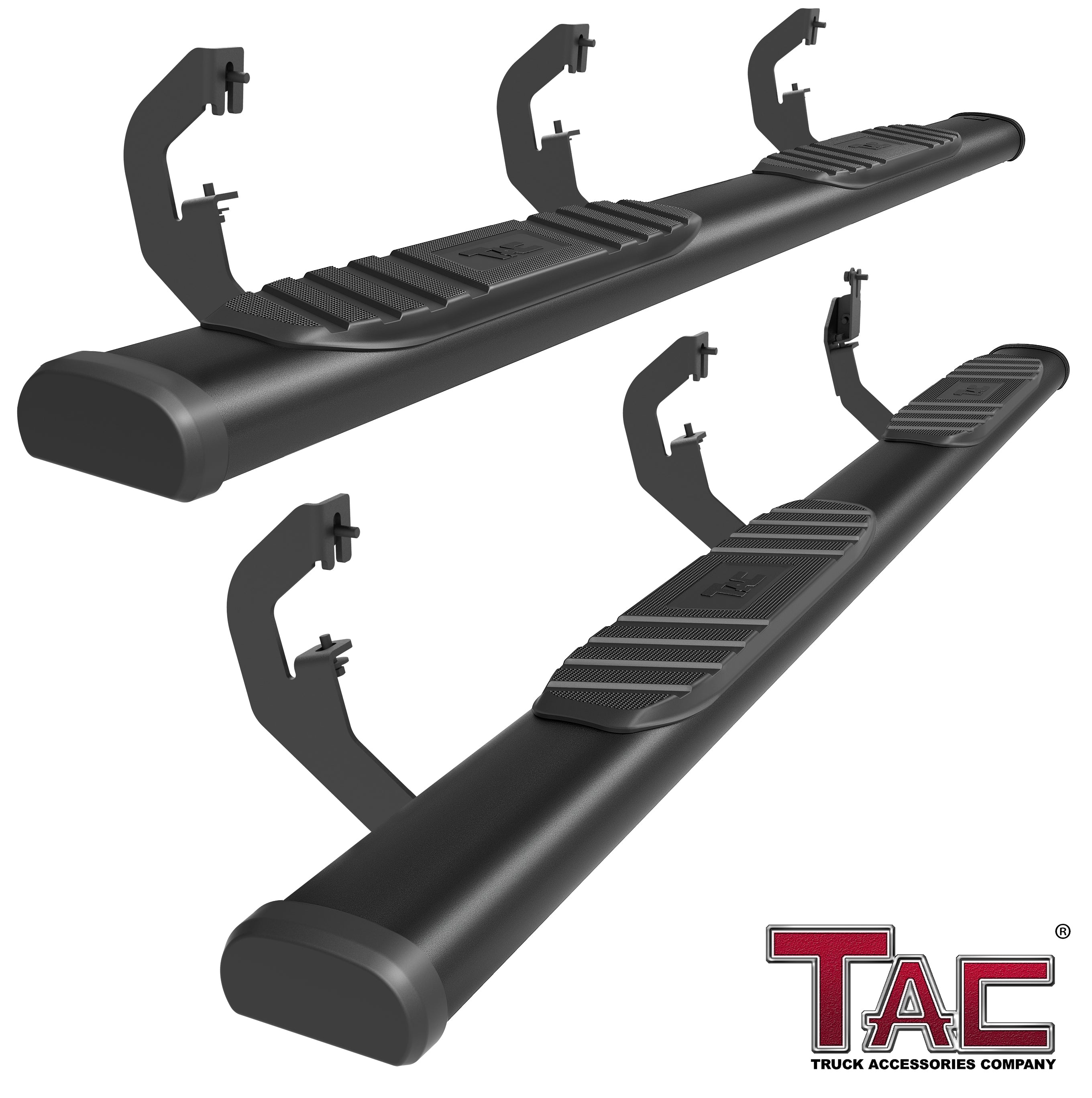 TAC Arrow Side Steps Running Boards Compatible with 2007-2018 Chevy Si ...