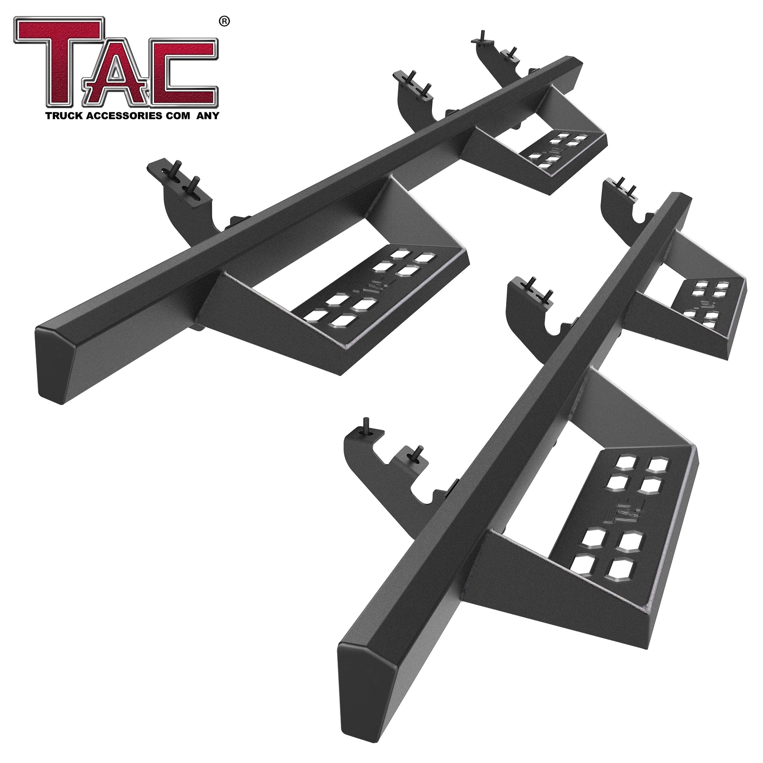 TAC Sniper Running Boards Fit 2024-2026 Toyota Tacoma Double Cab (Incl ...