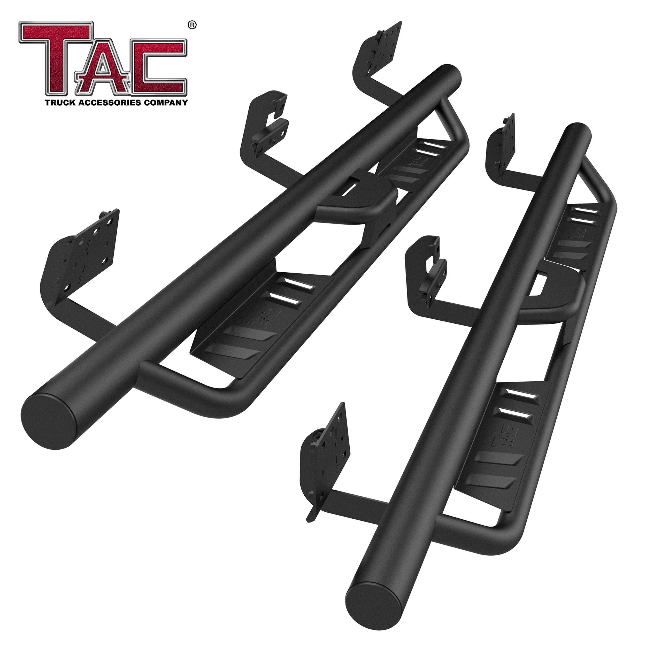 TAC EHD Two-Stair Drop Steps Running Boards Compatible With 2019-2026 ...