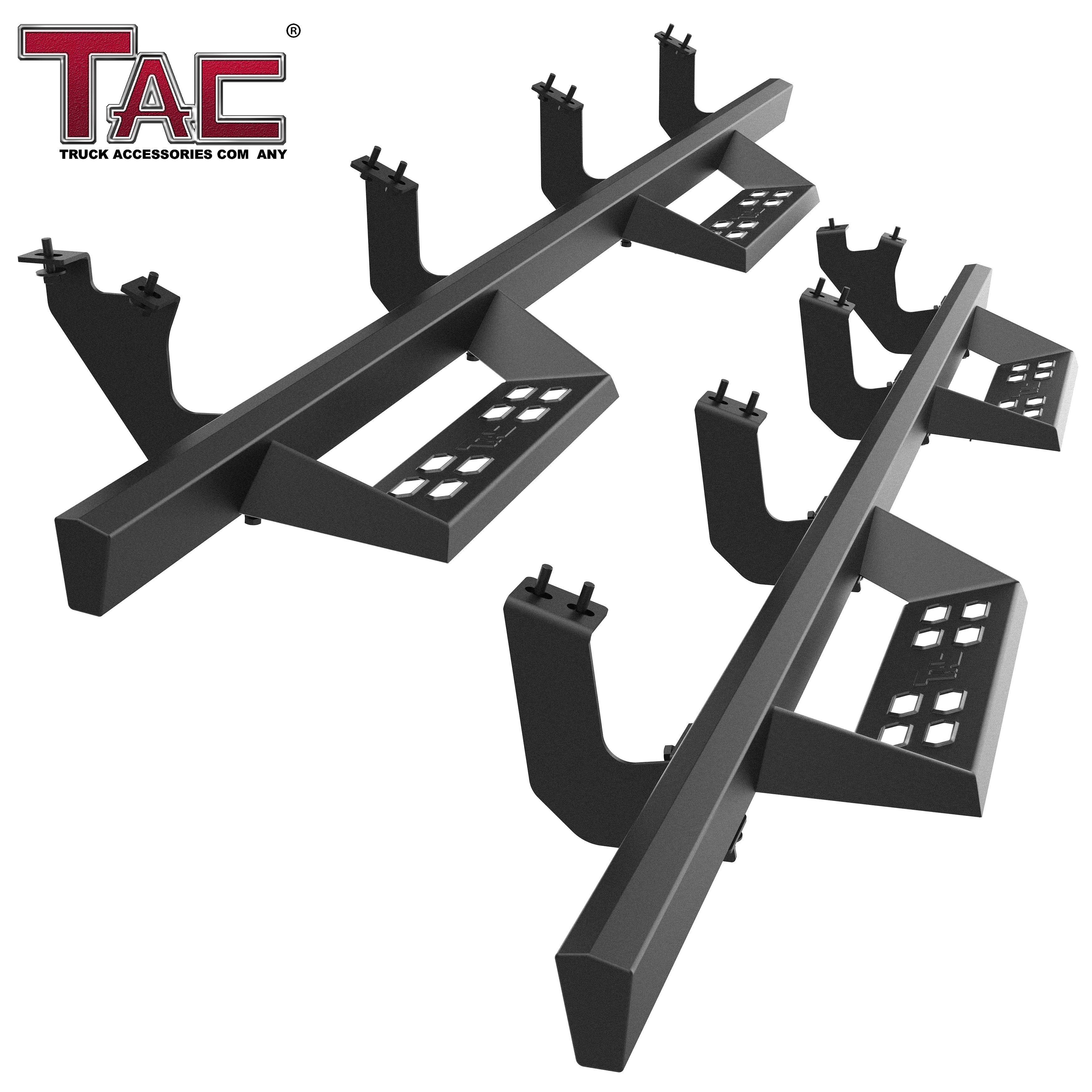 TAC Sniper Running Boards Fit 2022-2026 Toyota Tundra Crewmax Truck Pi ...