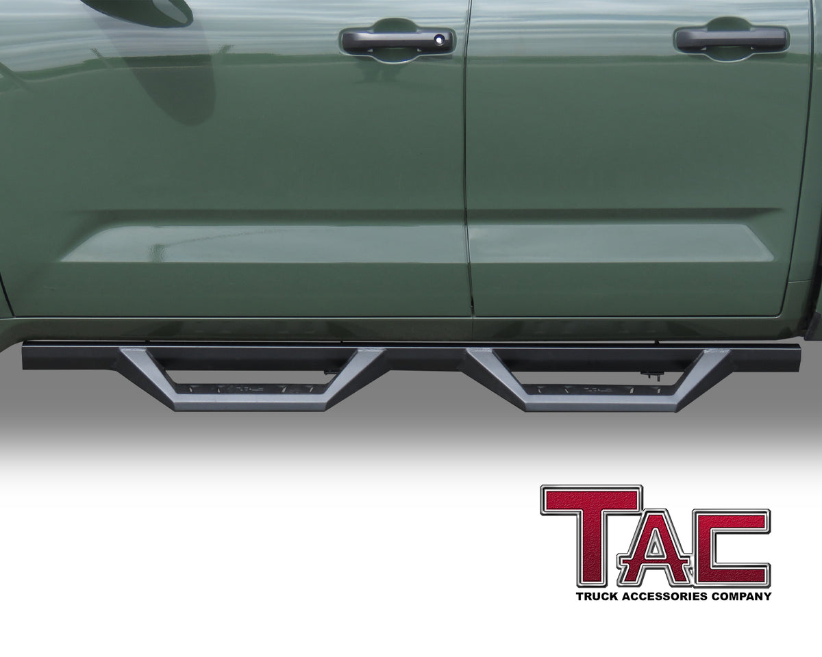 TAC Sidewinder Running Boards Compatible with 2022-2024 Toyota Tundra ...