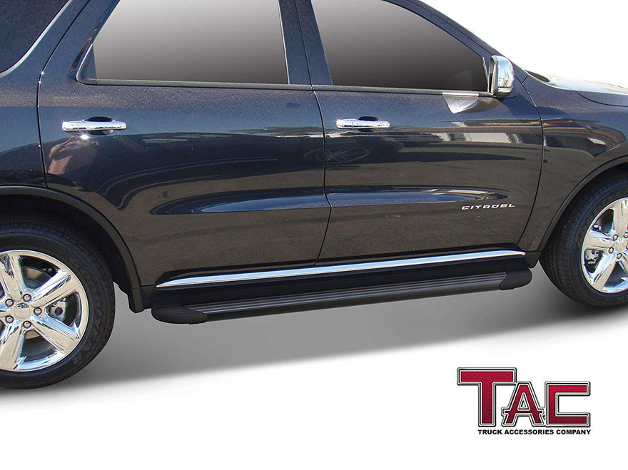 TAC Value Aluminum Running Boards For 2011-2026 Dodge Durango(Excl. R ...