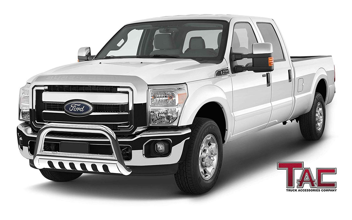 TAC Stainless Steel 3" Bull Bar For 2011-2016 Ford Super Duty F250/F35 ...